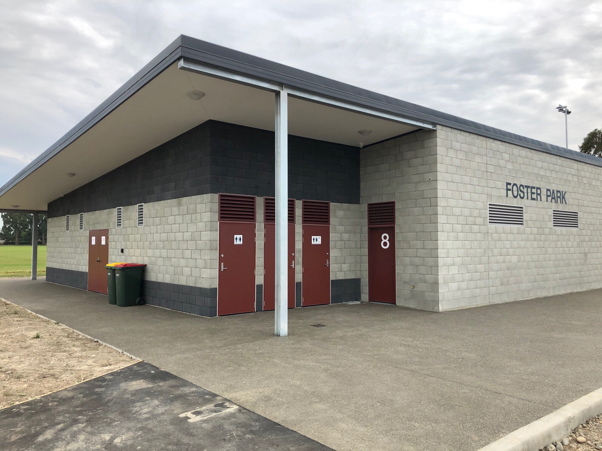 Foster Park Changing Rooms - HS Electrical